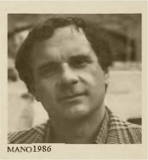 D. Keith Mano (Author of Take Five)