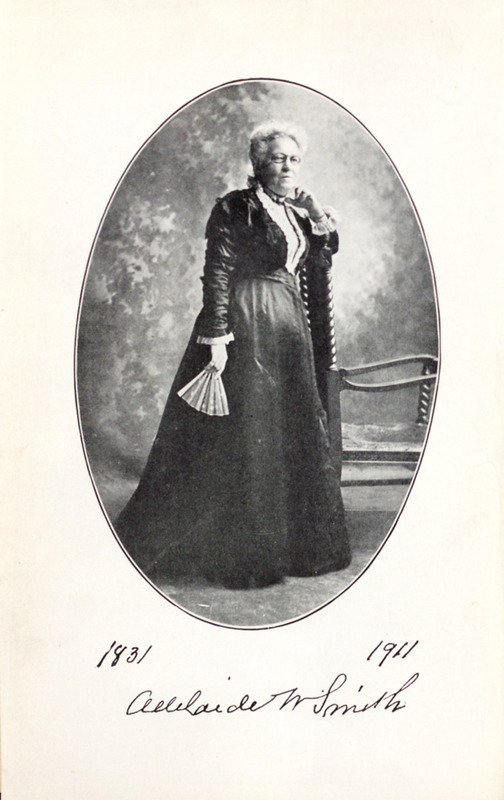 Adelaide W. Smith (Author of An Army Nurse in the Civil War)