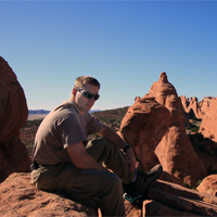 Rick Partlow (Author of Contact Front)