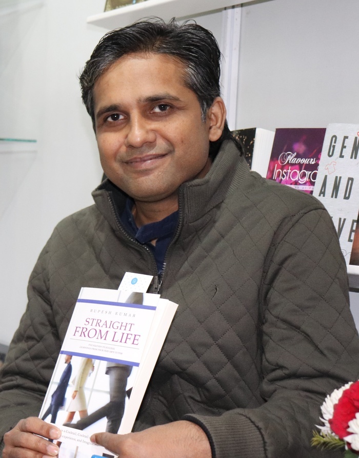 Rupesh Kumar (Author of STRAIGHT FROM LIFE)