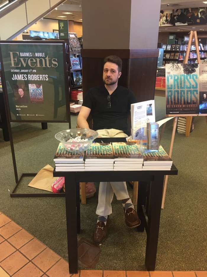 James M. Roberts (Author of The Crossroads of Logan Michaels)