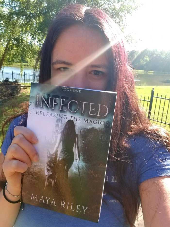 Maya Riley (Author of Infected)