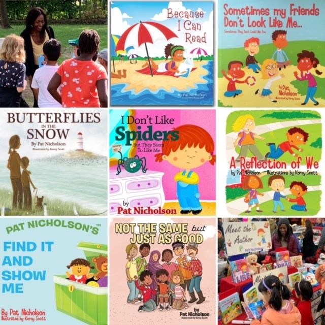 Pat Nicholson (Author of I Don't Like Spiders But They Seem To Like Me)