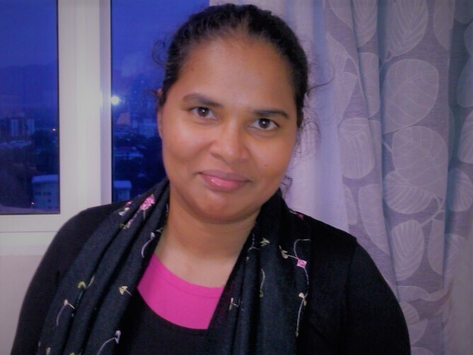 Kathrine Janet N. Rajalingam (Author of Truth Lies Beneath)