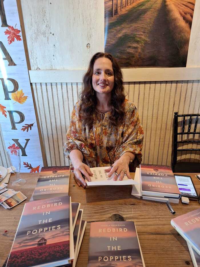 Angela Geer-Gann (Author of Redbird in the Poppies)