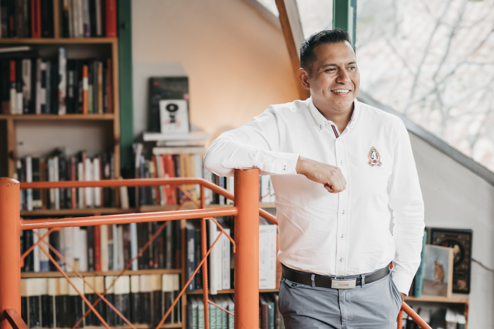 Fredy Pedraza Cuevas (Author of Humanos Púrpura)