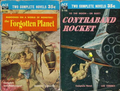 The Forgotten Planet / Contraband Rocket by Murray Leinster