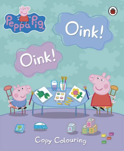 Oink! Oink! Copy Colouring by Neville Astley