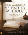 Rick Warren's Bible Study Methods by Rick Warren — Reviews, Discussion ...