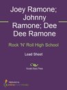 Chelsea Horror Hotel by Dee Dee Ramone