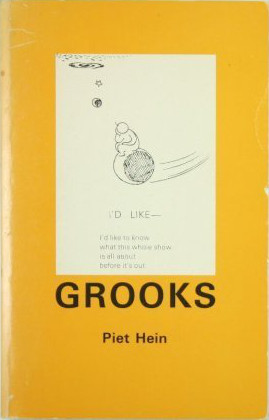 Grooks by Piet Hein