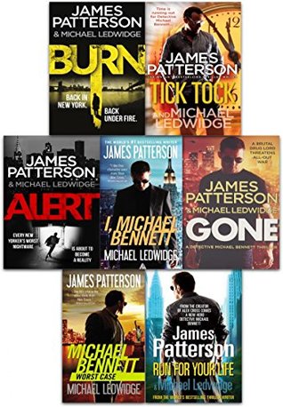 James Patterson Michael Bennett Series Collection 7 Books Set by James ...
