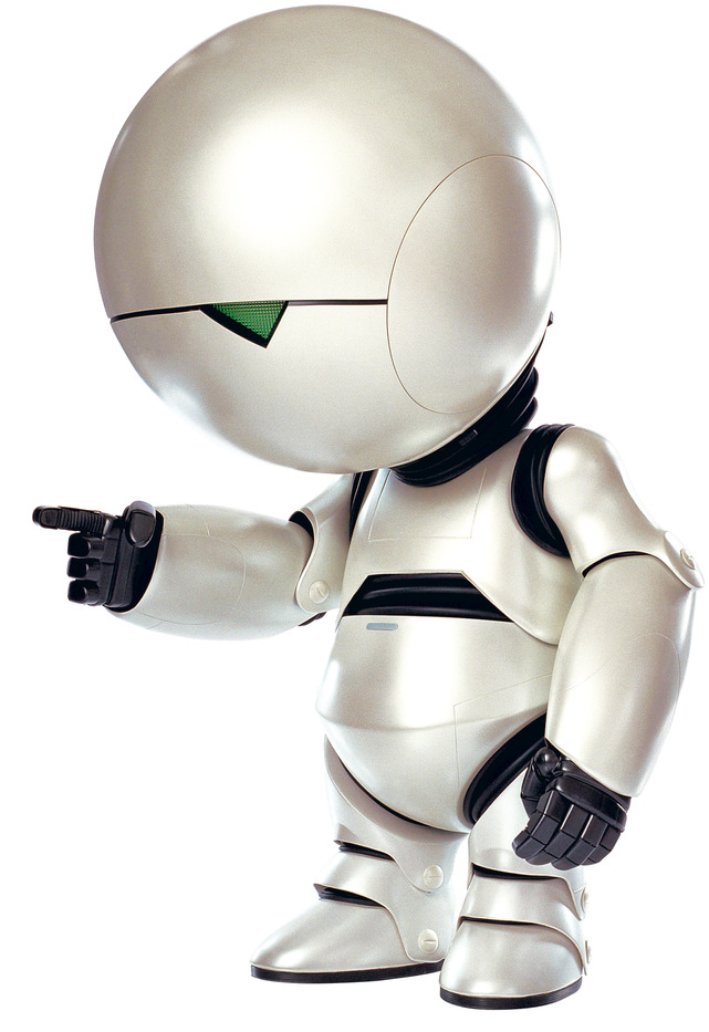 Photos of Marvin, the paranoid android - Character Profile Photo