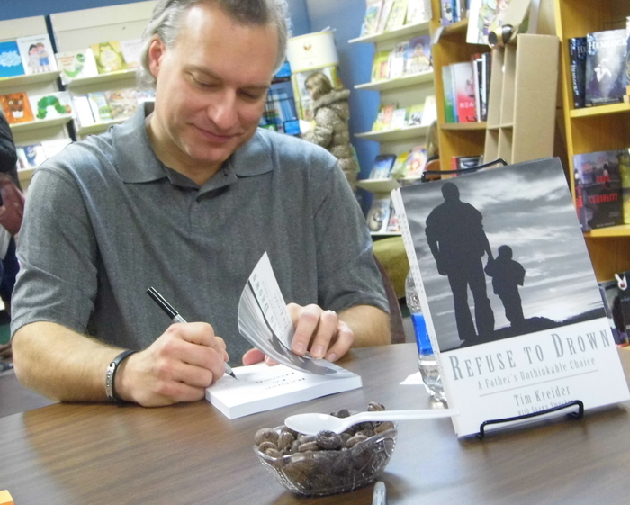 Photos of Tim Kreider - Book Signing