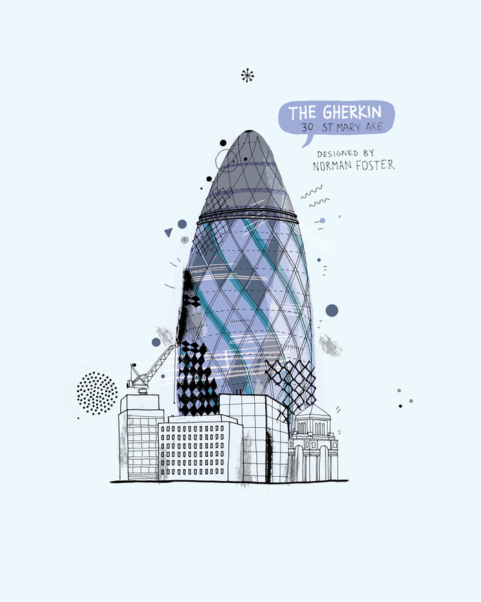 All the Buildings in London: That I've Drawn So Far