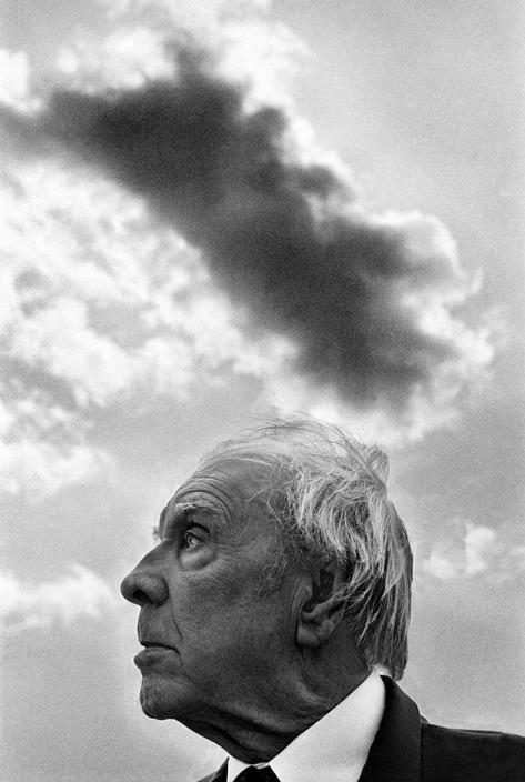 Photos of Jorge Luis Borges - Borges_Scianna_Sicily-1984